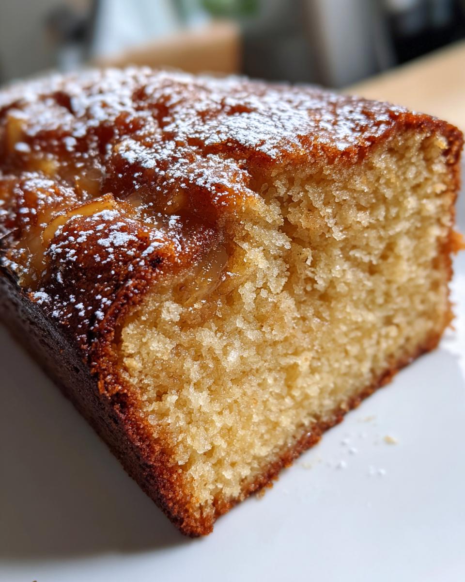 Irresistible 3-Ingredient Moist Apple Cider Doughnut Loaf Cake - RecipesUniverse