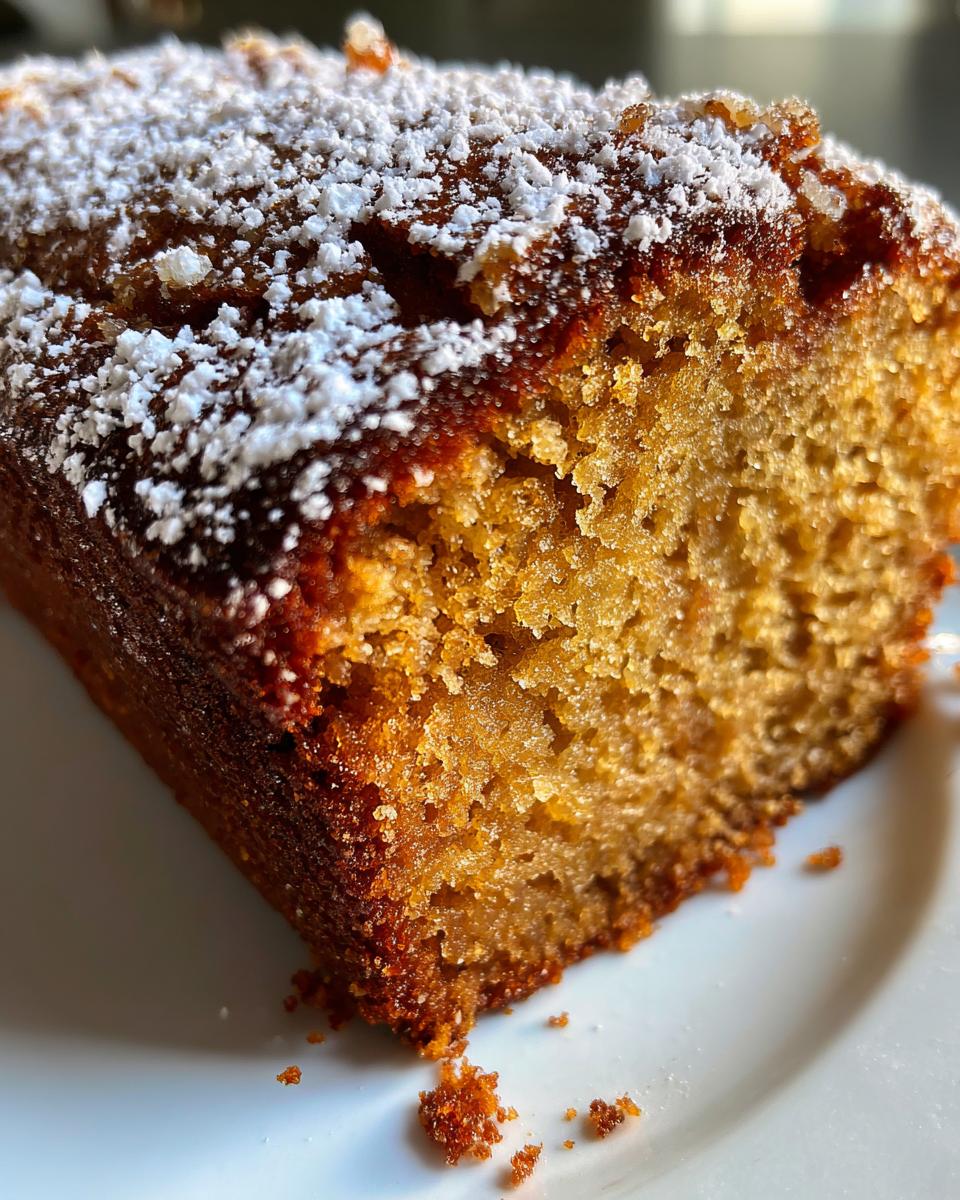 Irresistible 3-Ingredient Moist Apple Cider Doughnut Loaf Cake - RecipesUniverse