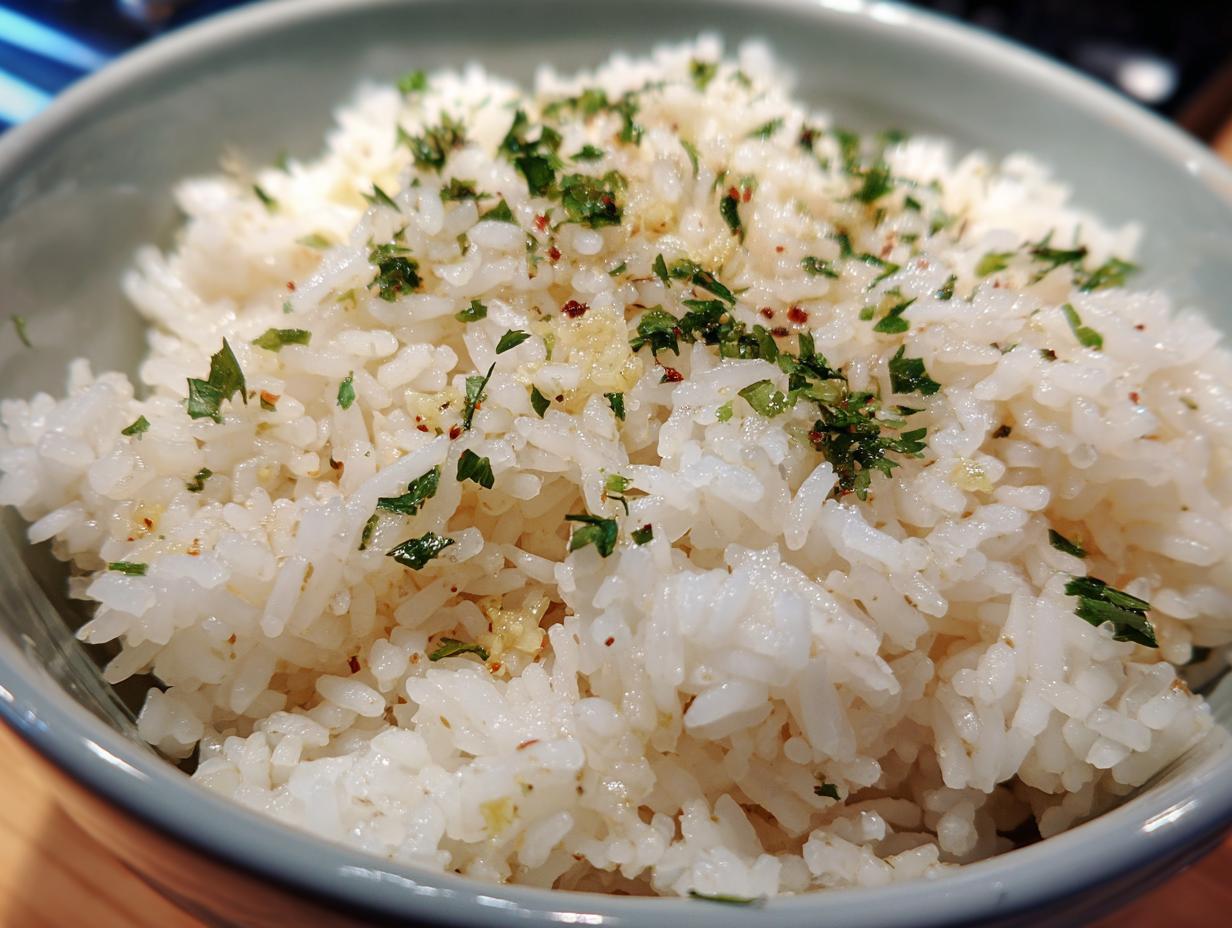 Simple Garlic Butter Rice Recipe You Must Try Now - RecipesUniverse