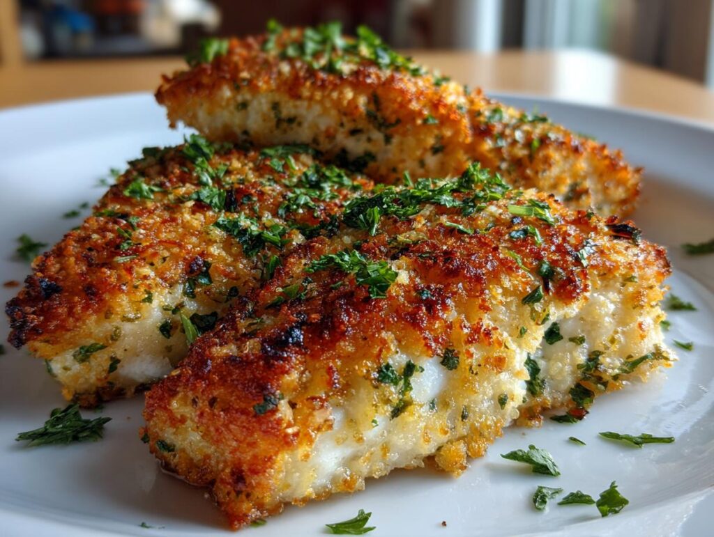 25-Minute Parmesan Baked Fish Your Family Will Crave - RecipesUniverse