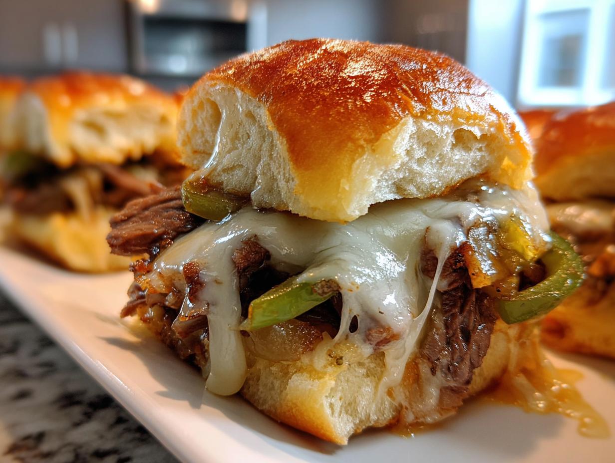 25-Minute Philly Cheese Steak Sliders: Irresistible Crowd-Pleasers ...